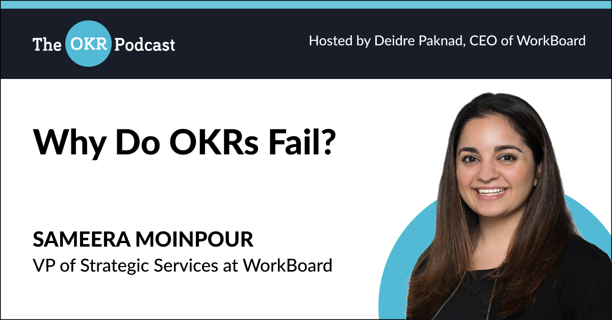 Why do OKRs Fail? | WorkBoard