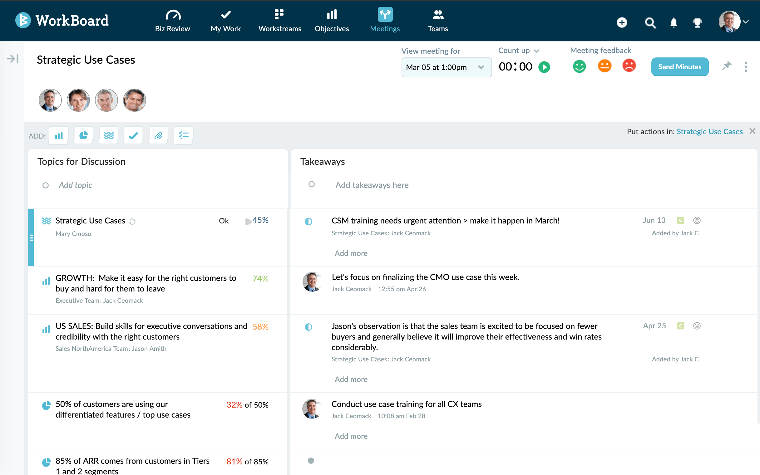 Enterprise OKR Software | WorkBoard