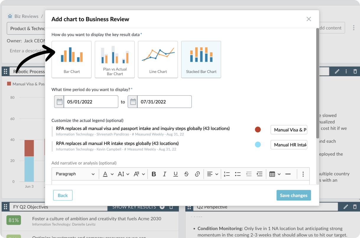 Strategy Execution MBRs & WorkStreams | WorkBoard