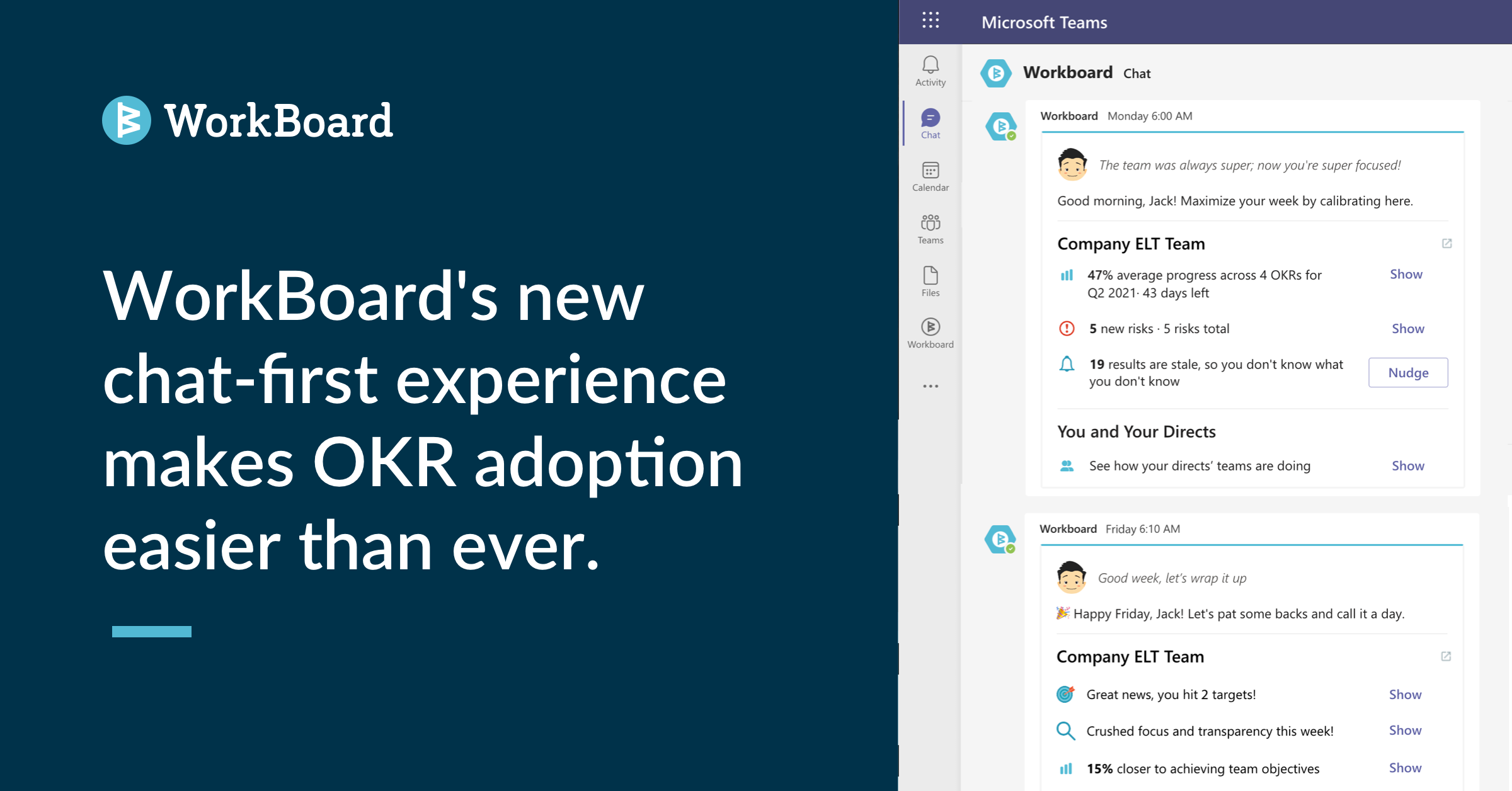 WorkBoard’s new chat-first experience makes OKR adoption easier than ever